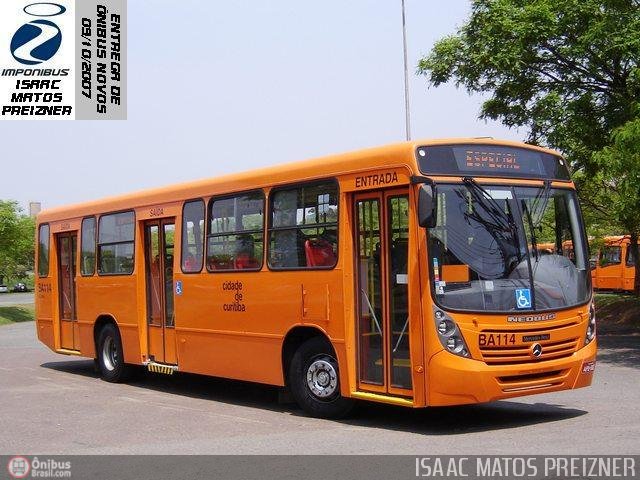 Transporte Coletivo Glória BA114 em Curitiba por ISAAC MATOS PREIZNER ...